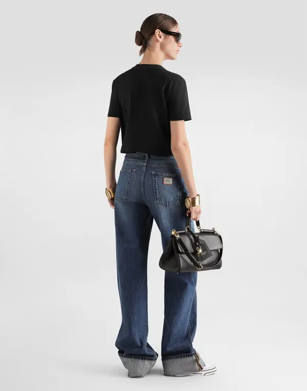 Dolce & Gabbana Embroidered Cotton T-shirt