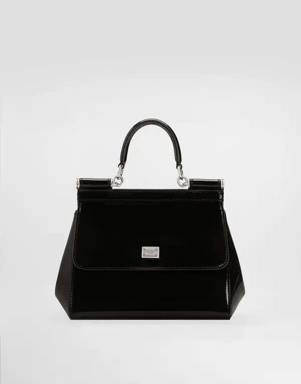 Dolce & Gabbana Kim Medium Sicily Handbag - Black
