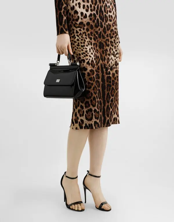 Dolce & Gabbana Kim Medium Sicily Handbag - Black