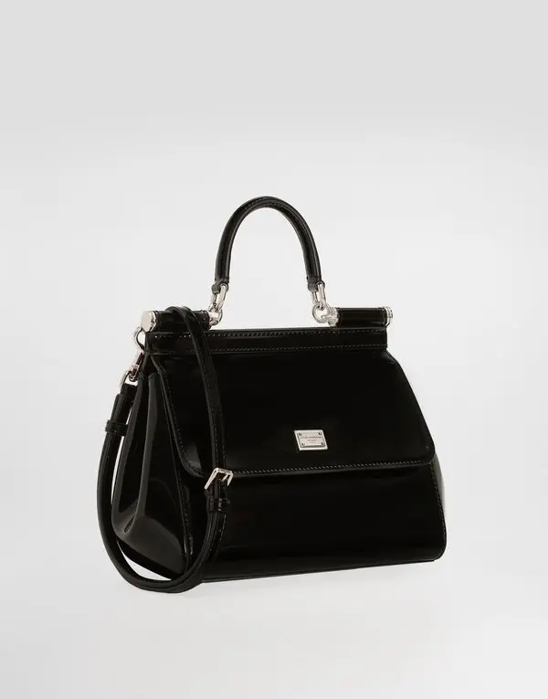 Dolce & Gabbana Kim Medium Sicily Handbag - Black