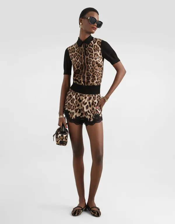 Dolce & Gabbana Leo- Wool Polo Pullover
