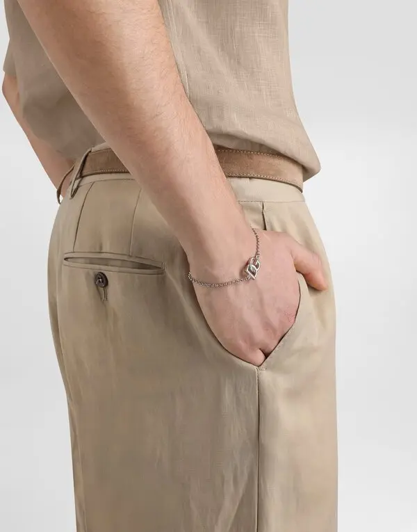 Dolce & Gabbana Cupro-linen Trousers