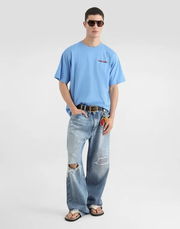 Dolce & Gabbana Cotton T-shirt With Logo
