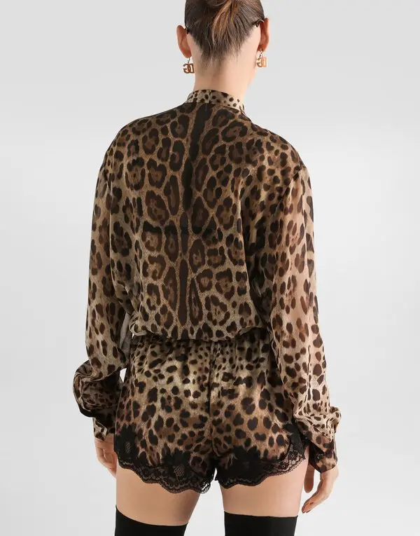 Dolce & Gabbana Leo- Georgette Shirt