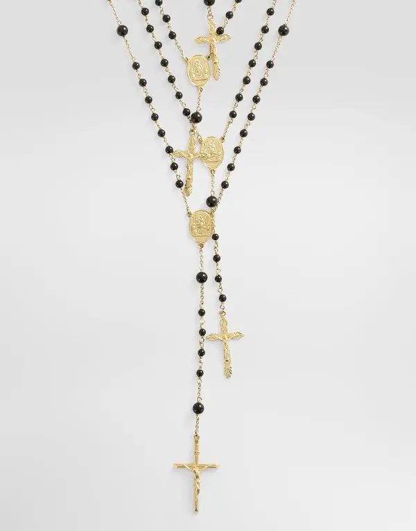 Dolce & Gabbana Multi Rosary Necklace