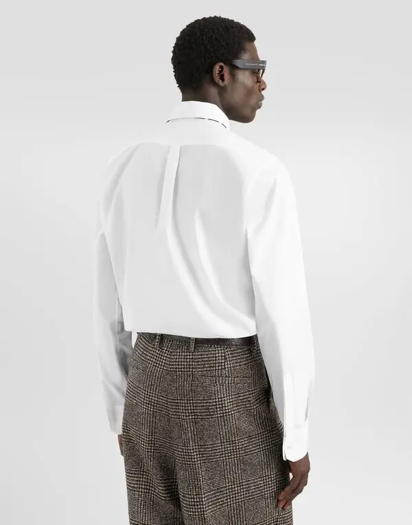 Dolce & Gabbana Gold Poplin Shirt