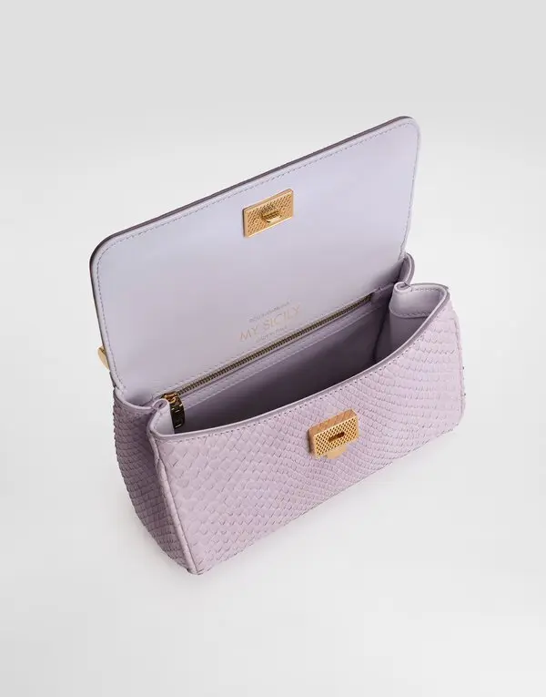 Dolce & Gabbana Mini My Sicily Handbag In Python