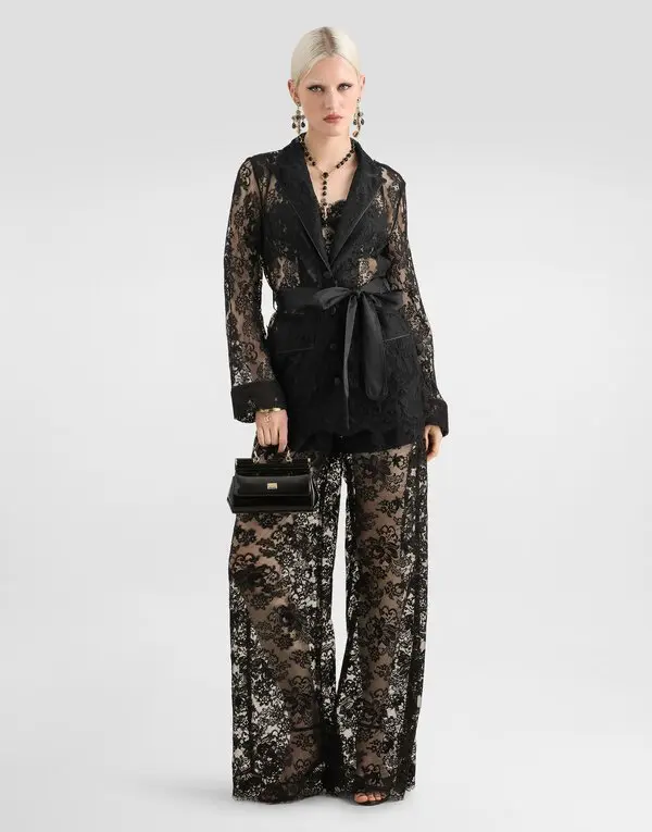 Dolce & Gabbana Lace Trousers