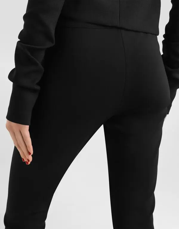 Dolce & Gabbana Milano Stitch Jersey Leggings