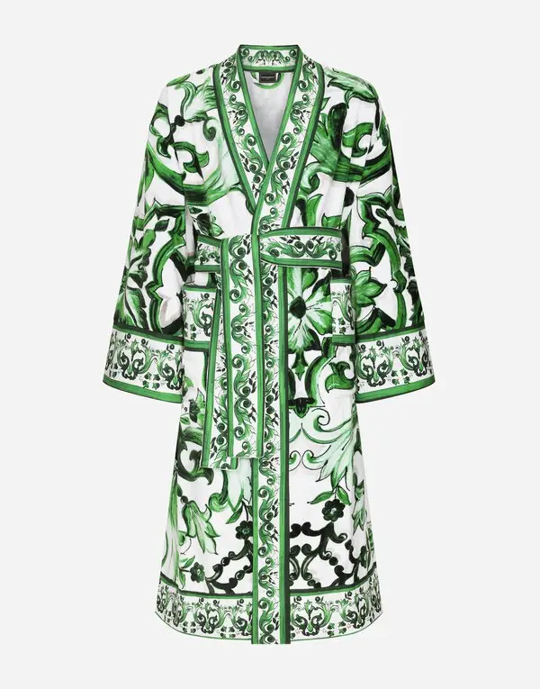 Dolce & Gabbana Cotton Terry Bathrobe