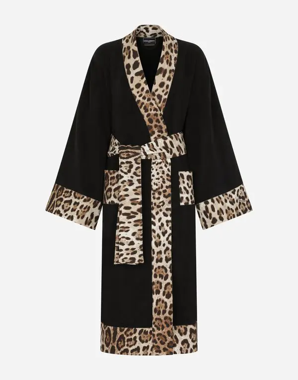 Dolce & Gabbana Cotton Terry Bathrobe
