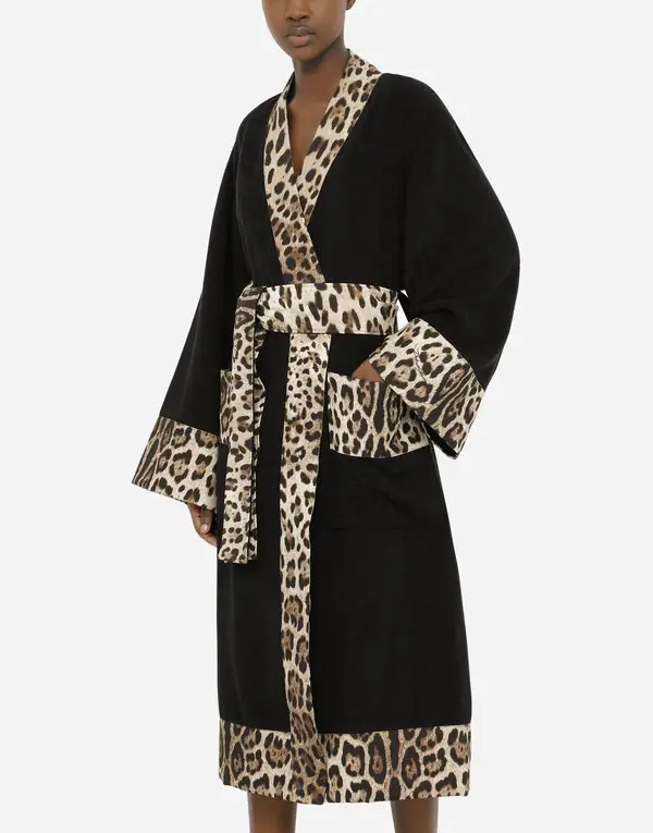 Dolce & Gabbana Cotton Terry Bathrobe