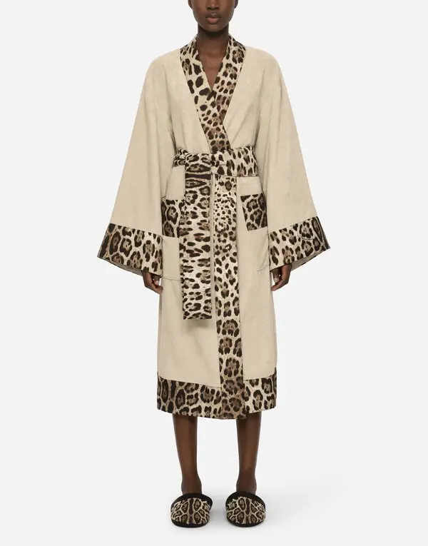Dolce & Gabbana Cotton Terry Bathrobe