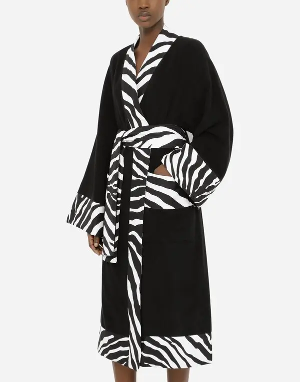 Dolce & Gabbana Cotton Terry Bathrobe