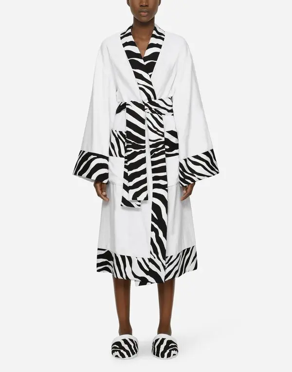 Dolce & Gabbana Cotton Terry Bathrobe