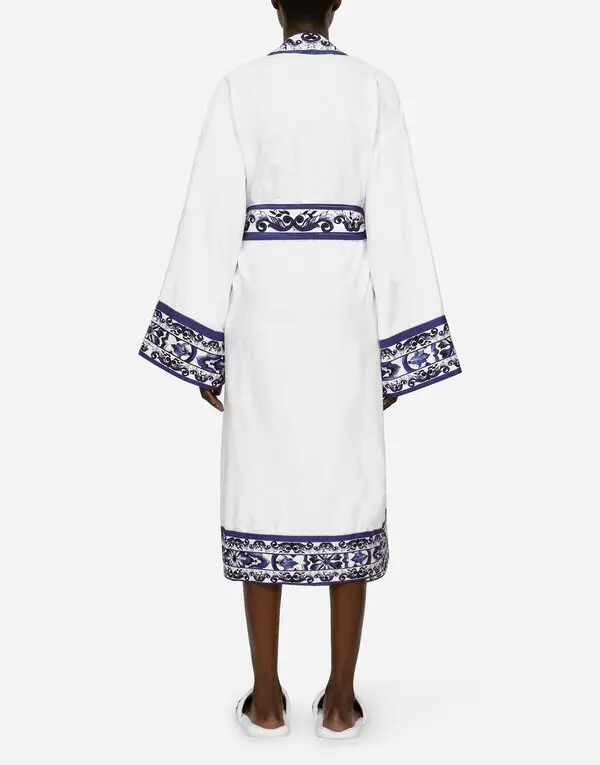 Dolce & Gabbana Cotton Terry Bathrobe