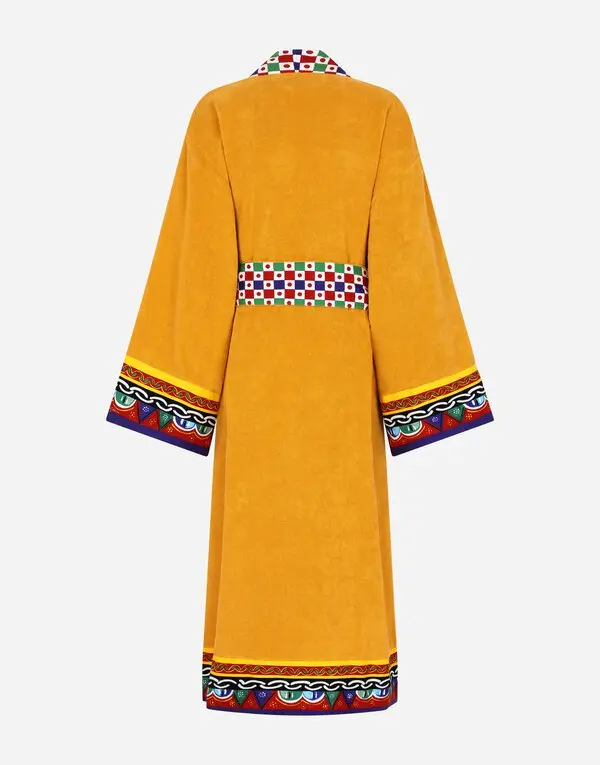 Dolce & Gabbana Cotton Terry Bathrobe