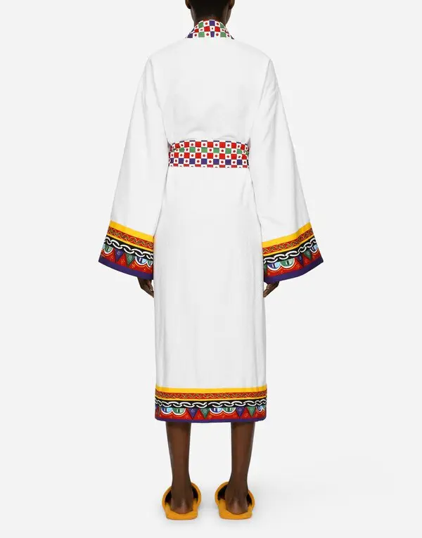 Dolce & Gabbana Cotton Terry Bathrobe