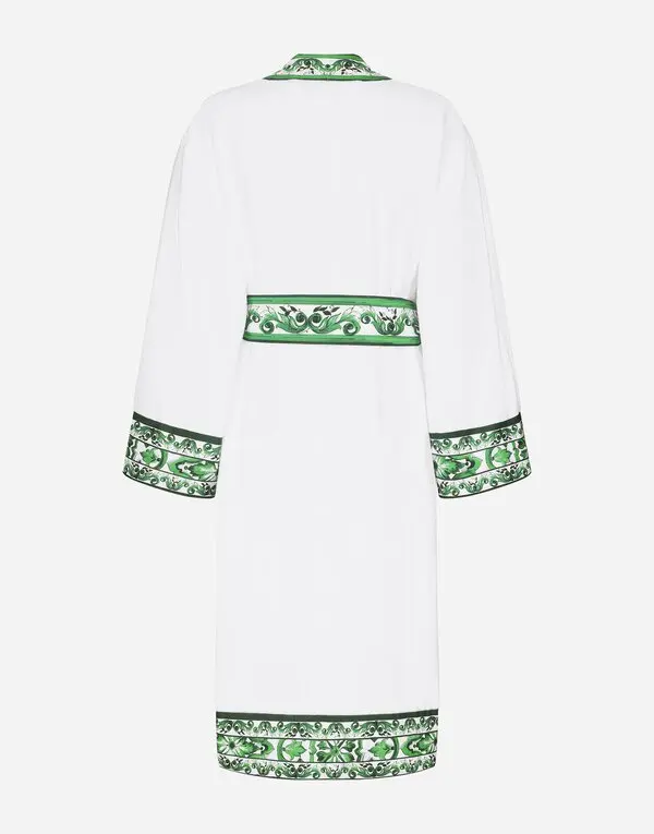 Dolce & Gabbana Cotton Terry Bathrobe
