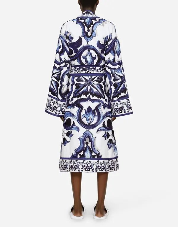 Dolce & Gabbana Terry Cotton Bath Robe
