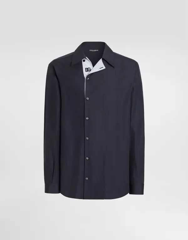 Dolce & Gabbana Martini Cotton Poplin Shirt