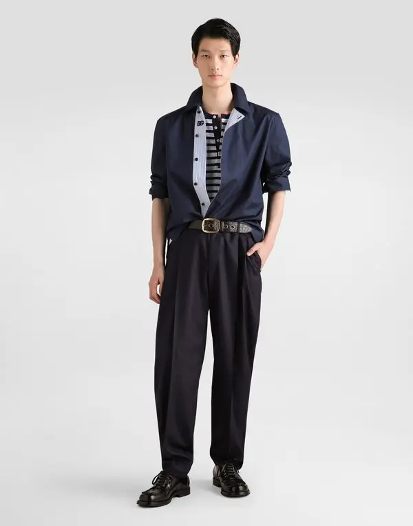 Dolce & Gabbana Martini Cotton Poplin Shirt