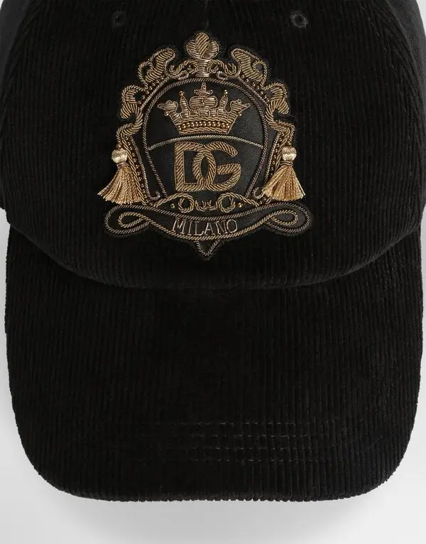 Dolce & Gabbana Corduroy Baseball Hat