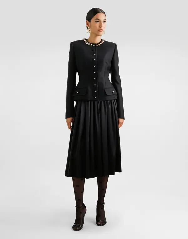 Dolce & Gabbana Skirt With Metal Logo