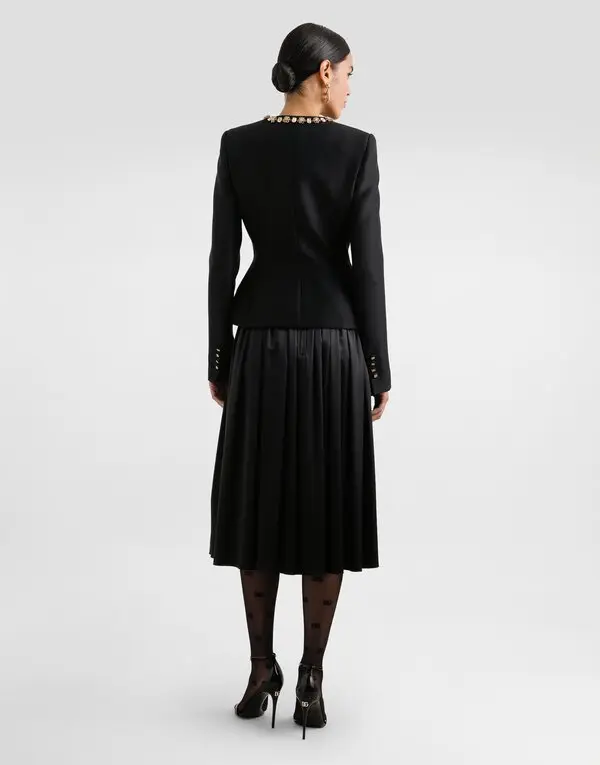 Dolce & Gabbana Skirt With Metal Logo