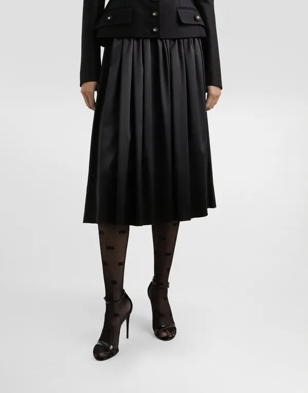 Dolce & Gabbana Skirt With Metal Logo