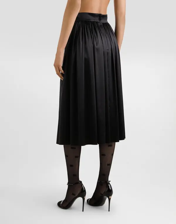 Dolce & Gabbana Skirt With Metal Logo