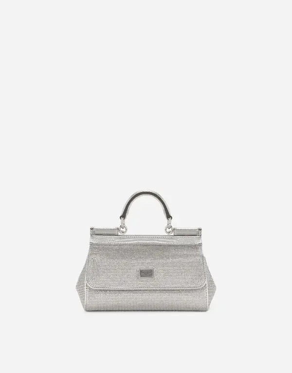 Dolce & Gabbana Kim Small Sicily Handbag - Silver