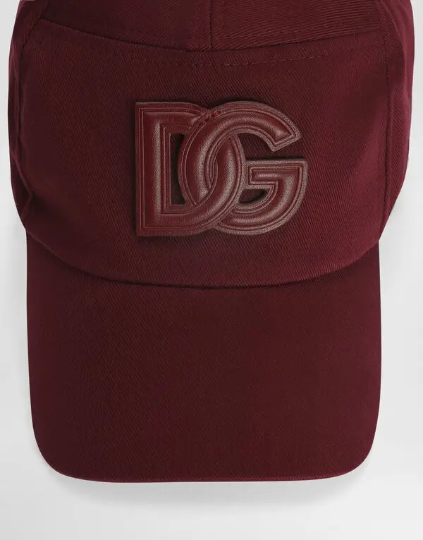 Dolce & Gabbana Cotton Gabardine Baseball Cap