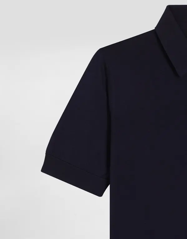 Dolce & Gabbana Silk Polo Shirt