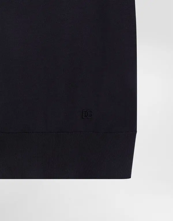Dolce & Gabbana Silk Polo Shirt