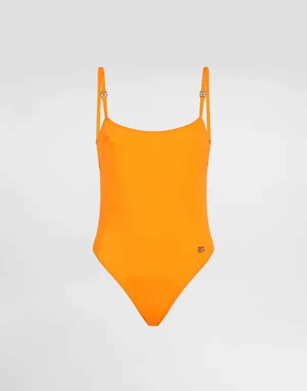 Dolce & Gabbana One-piece Olympic Swimsuit - Orange