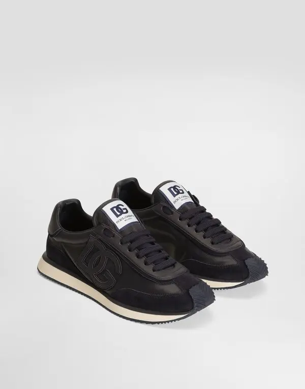 Dolce & Gabbana Dg Cushion Calfskin Sneakers