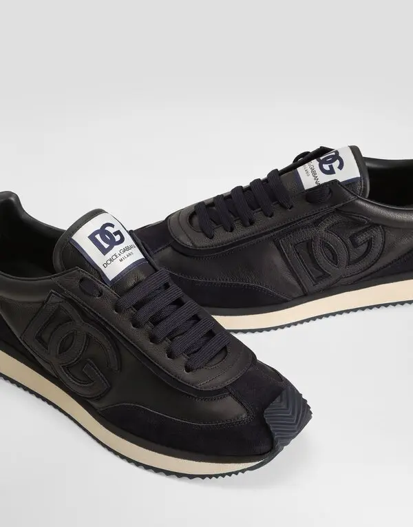 Dolce & Gabbana Dg Cushion Calfskin Sneakers