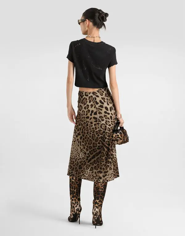 Dolce & Gabbana Graphic Print Jersey T-shirt