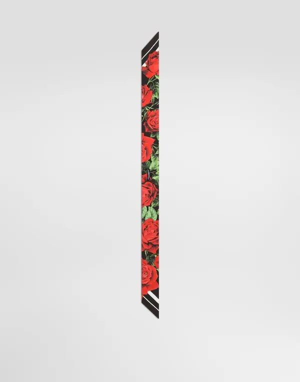 Dolce & Gabbana Rose- Silk Twill Bandeau