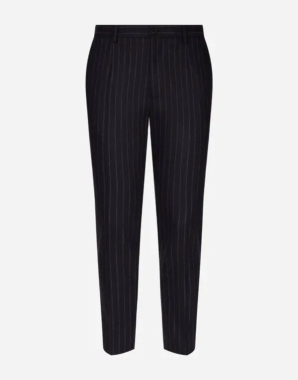 Dolce & Gabbana Tailored Pinstripe Flannel Pants