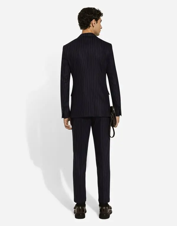 Dolce & Gabbana Tailored Pinstripe Flannel Pants