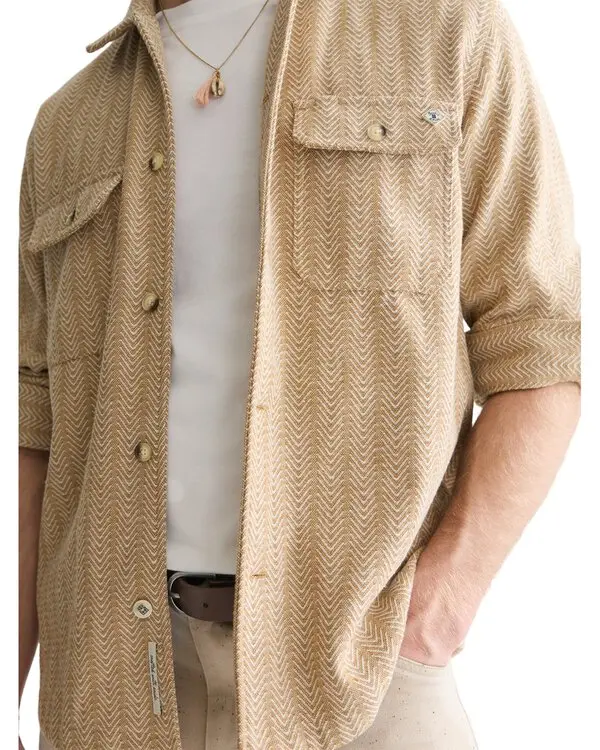Scotch & Soda Jacquard Pocket Shirt