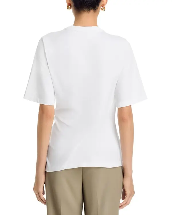 RÓHE Reinvented Twisted Tee - Optic White