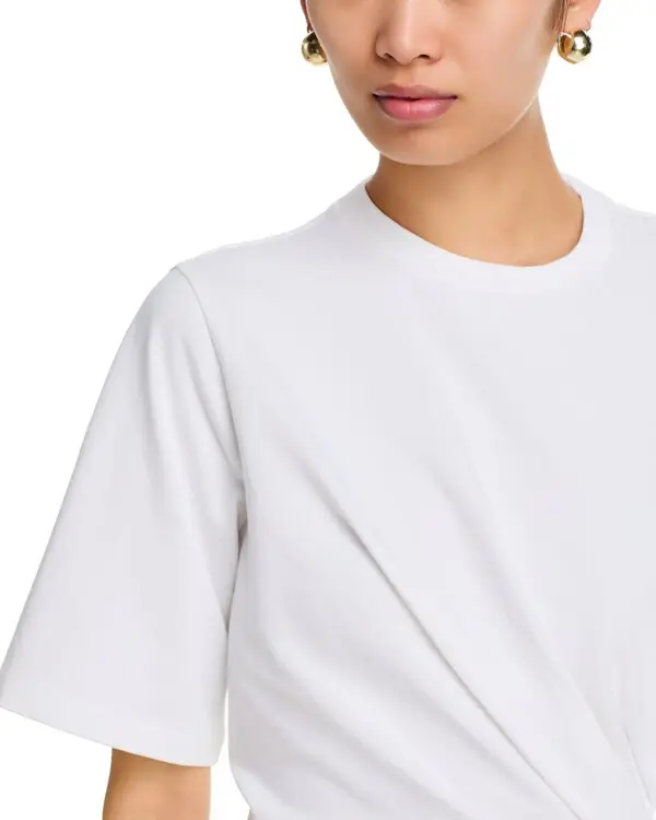 RÓHE Reinvented Twisted Tee - Optic White