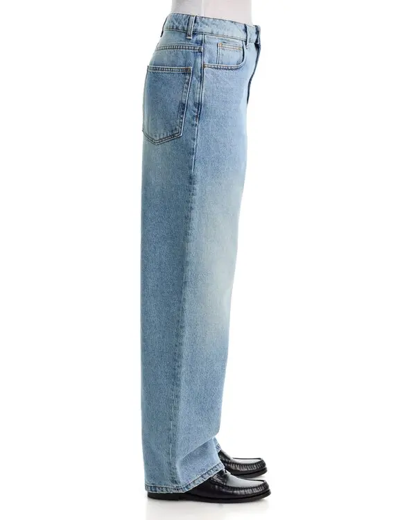 RÓHE Signature Baggy Fit Cotton Jeans