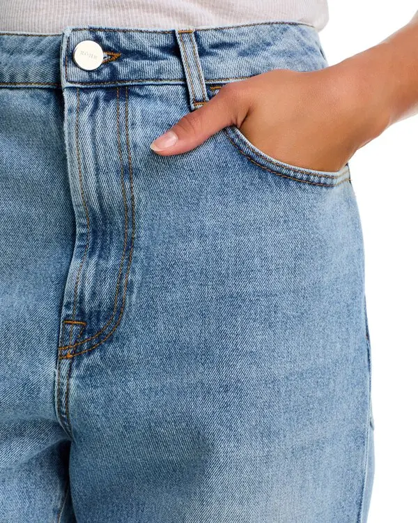 RÓHE Signature Baggy Fit Cotton Jeans