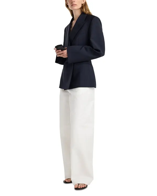 RÓHE Hourglass Wool Blend Blazer