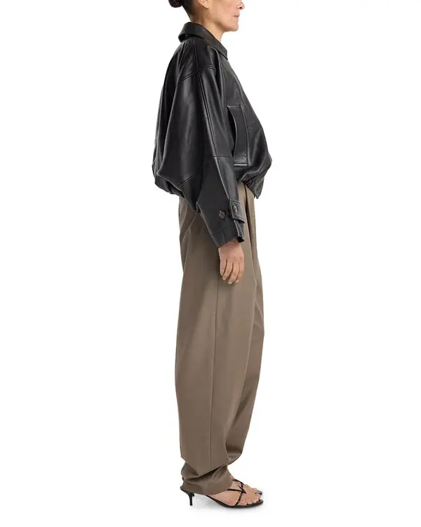 RÓHE Leather Blouson Jacket