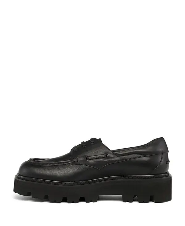Mcm Platform Loafers In Calfskin